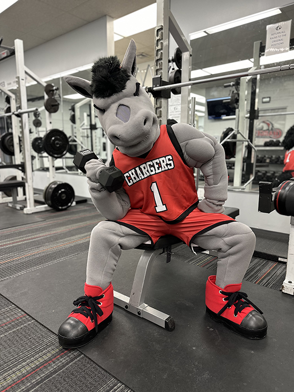 90 Faces of LBC | Bolt the Charger Mascot - Lancaster Bible College