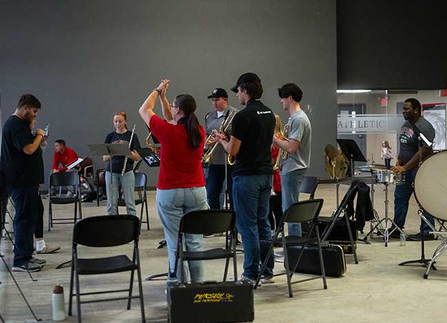 The LBC Pep Band Debuted This Fall! - Lancaster Bible College